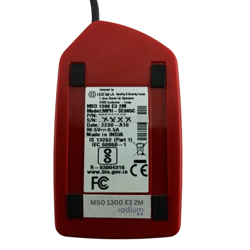 Buy Morpho MSO 1300 E3 L0 / L1 Single Biometric Fingerprint Scanner ...